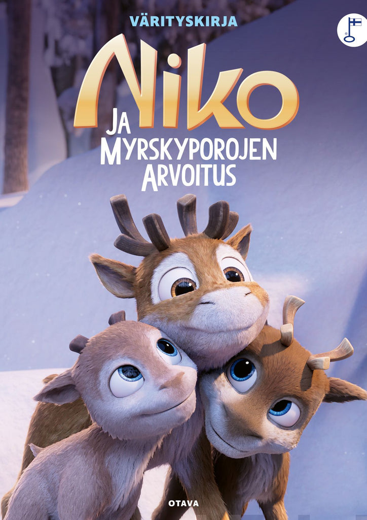 Niko ja Myrskyporojen arvoitus Värityskirja - Lehtivihko, moniste | Suomalainen.com