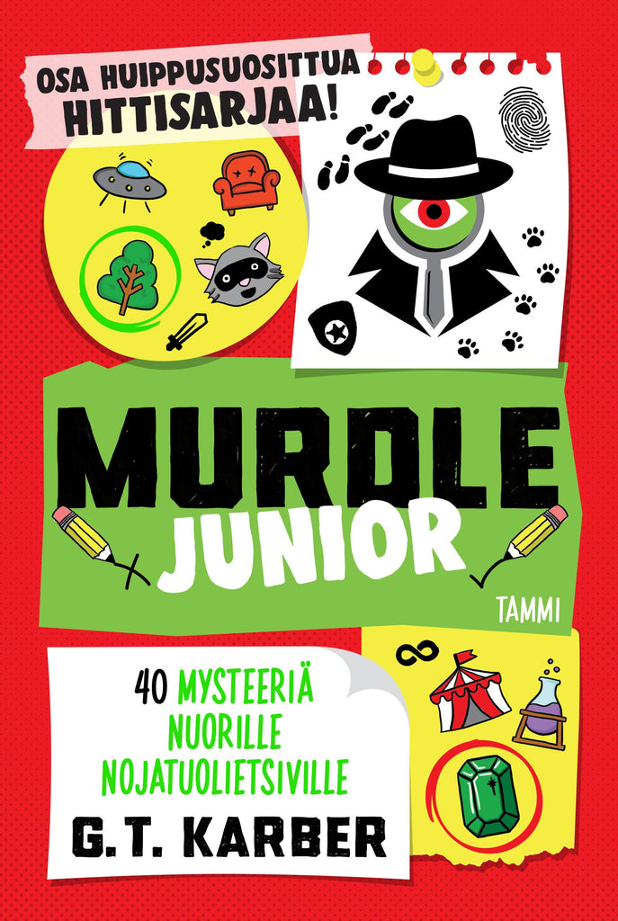Murdle Junior - 40 mysteeriä nuorille nojatuolietsiville - G. T. Karber - Pehmeäkantinen ...