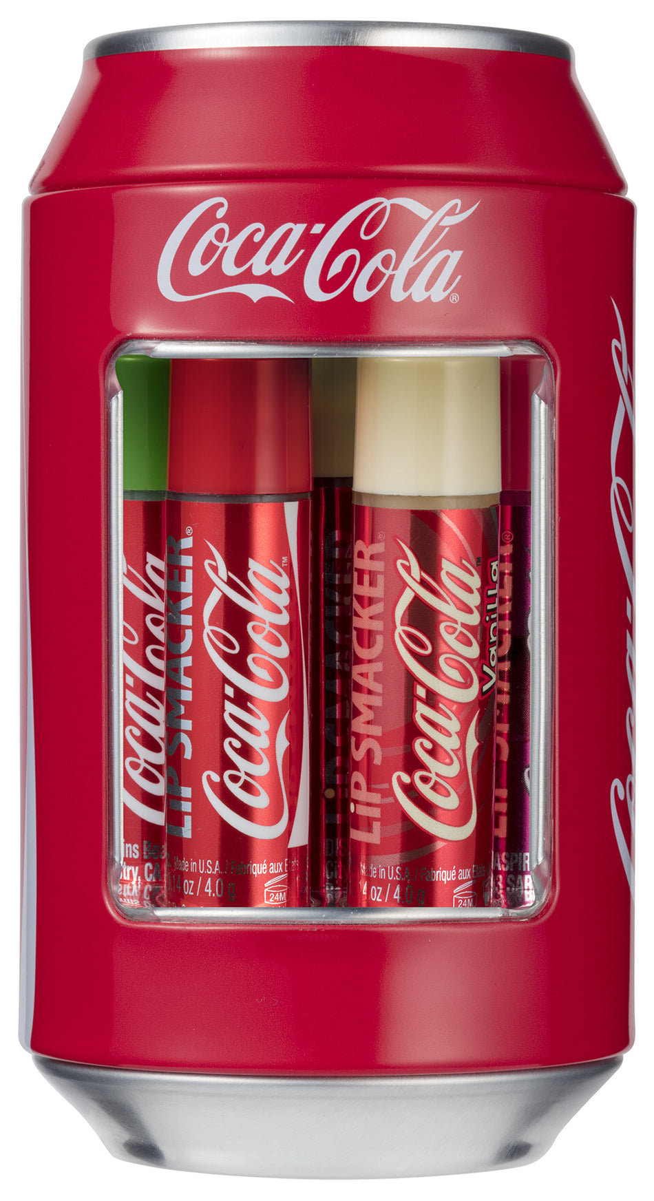 Huulivoide Lipsmacker Coca-Cola Classic Can 6kpl Tin Box | Suomalainen.com