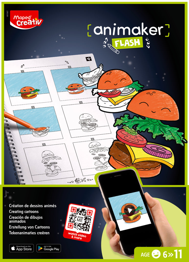 Piirustussetti Animaker Flash Pop | Suomalainen.com