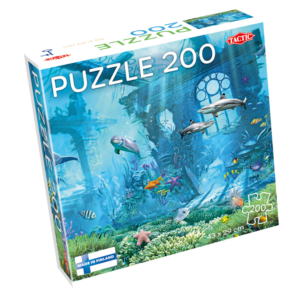 Palapeli 200 palaa Sea adventure | Suomalainen.com