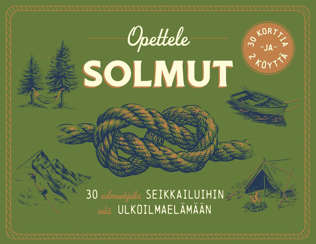 Opettele solmut - 30 solmua seikkailuihin sekä ulkoilmaelämään - Nico ...