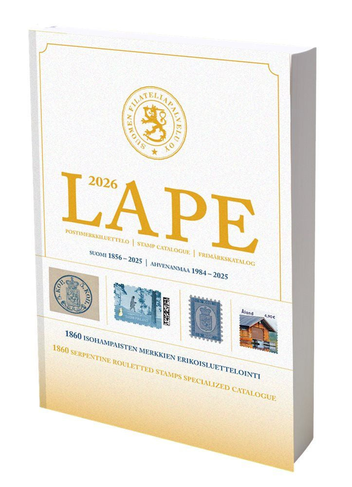 LAPE 2026 Luettelo - Kovakantinen | Suomalainen.com