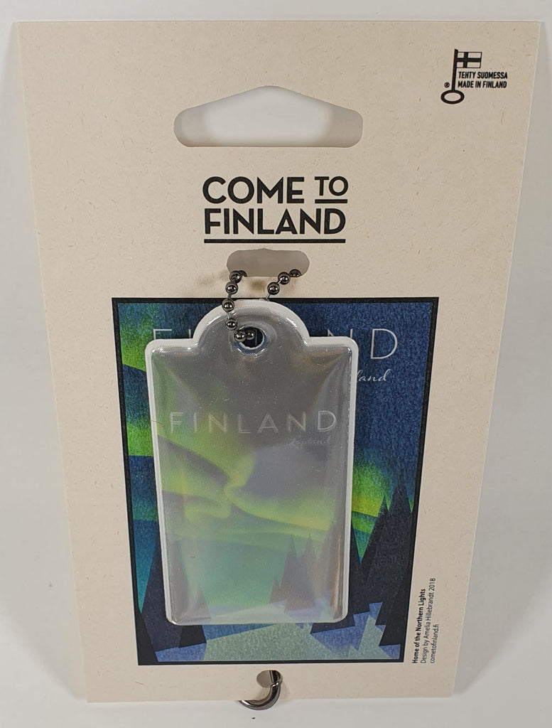 Heijastin Come to Finland Northern Lights | Suomalainen.com