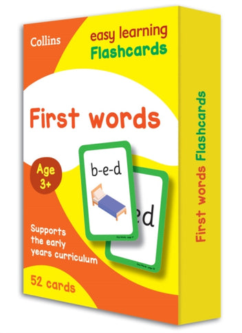 First Words Flashcards - Ideal for Home Learning - Collins Easy ...