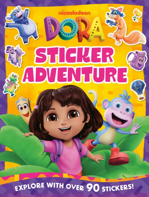 Dora Sticker Adventure Book - DORA - Pehmeäkantinen | Suomalainen.com