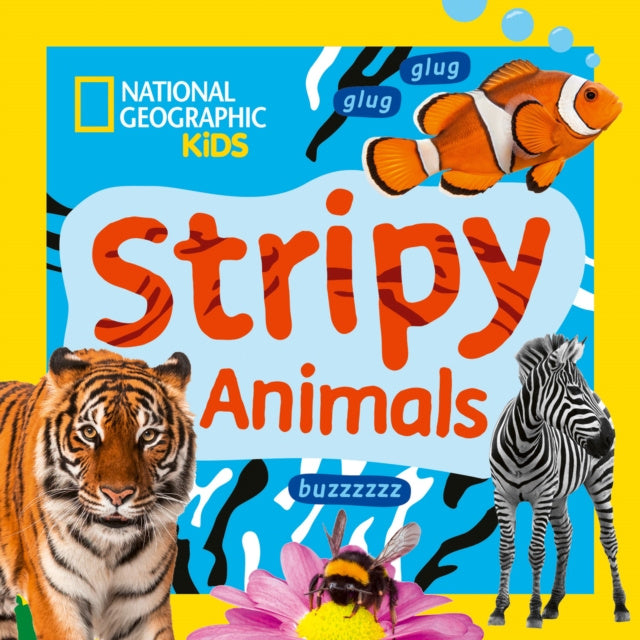 Stripy Animals - A Fun First Board Book for Toddlers to Learn About ...