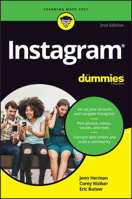 Instagram For Dummies - Corey Walker (+2) - Pehmeäkantinen ...