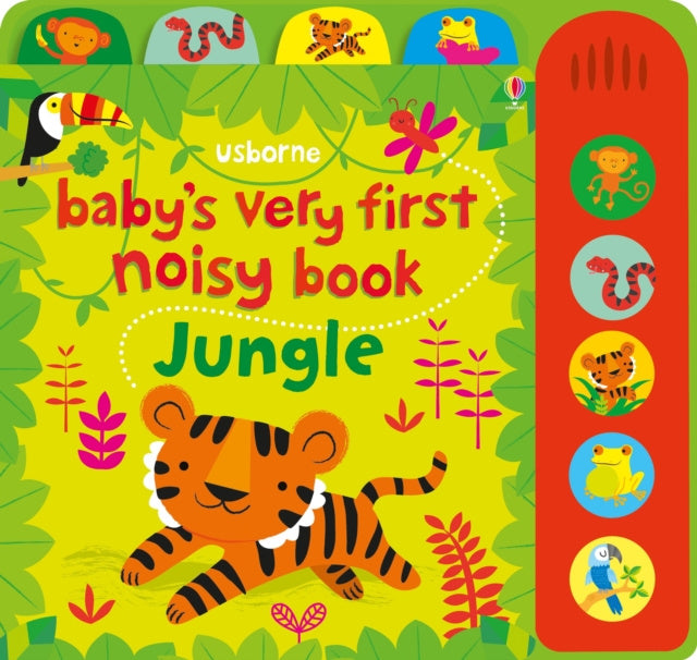 Baby's Very First Noisy Book Jungle - Fiona Watt - Pahvisivuinen ...