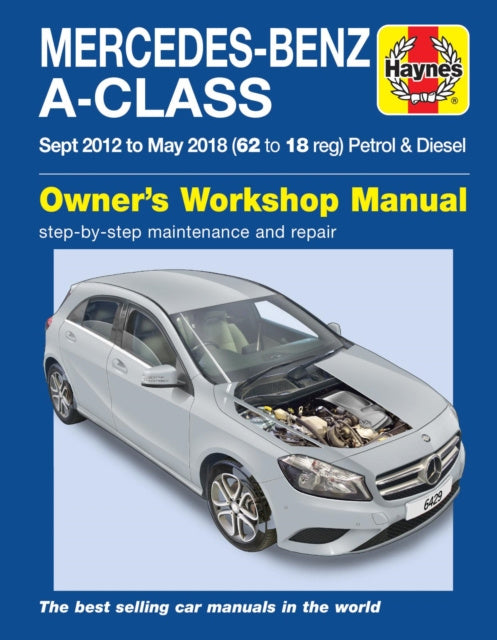 Mercedes-Benz A-Class Sept 12 - May 18 (62 to 18 reg) Petrol & Diesel ...