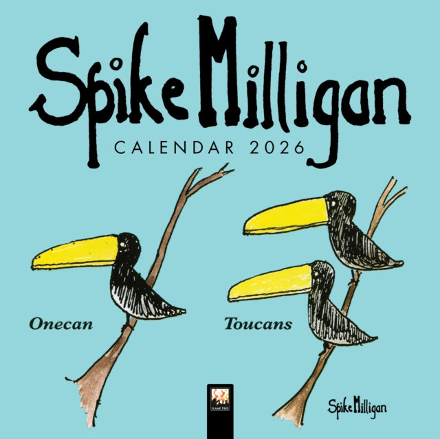 Spike Milligan Mini Wall Calendar 2026 (Art Calendar) - Kalenteri ...