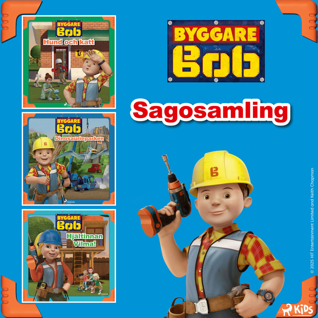 Byggare Bob – Sagosamling - Mattel - Äänikirja | Suomalainen.com
