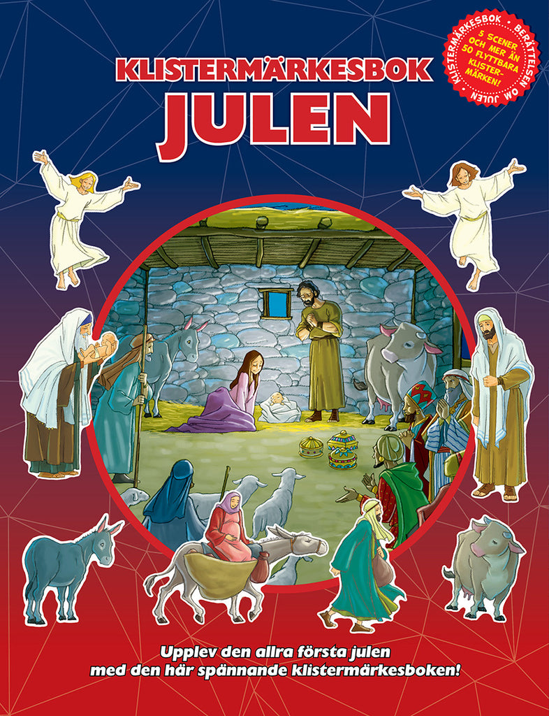 Klistermärkesbok Julen - Jacob Vium-Olesen - Pehmeäkantinen ...