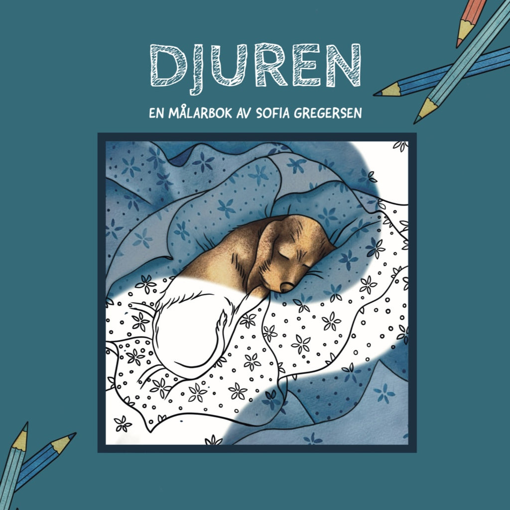 Djuren : en målarbok av Sofia Gregersen - Sofia Gregersen ...