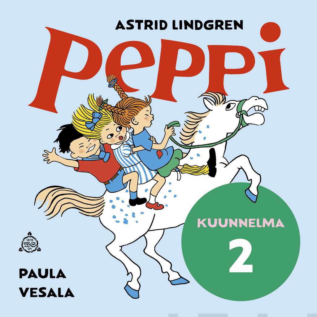 Peppi keksii uuden sanan. Kuunnelma osa 2 - Astrid Lindgren (+1 ...