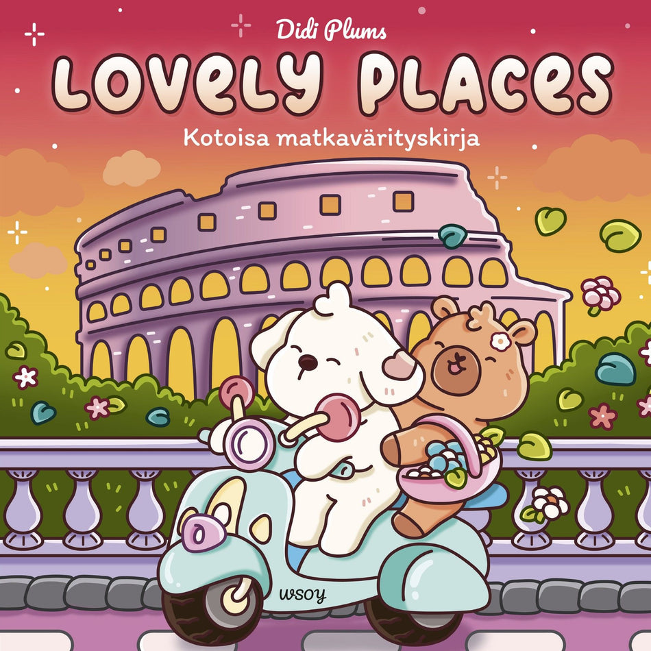 Lovely Places - Didi Plums - Pehmeäkantinen | Suomalainen.com