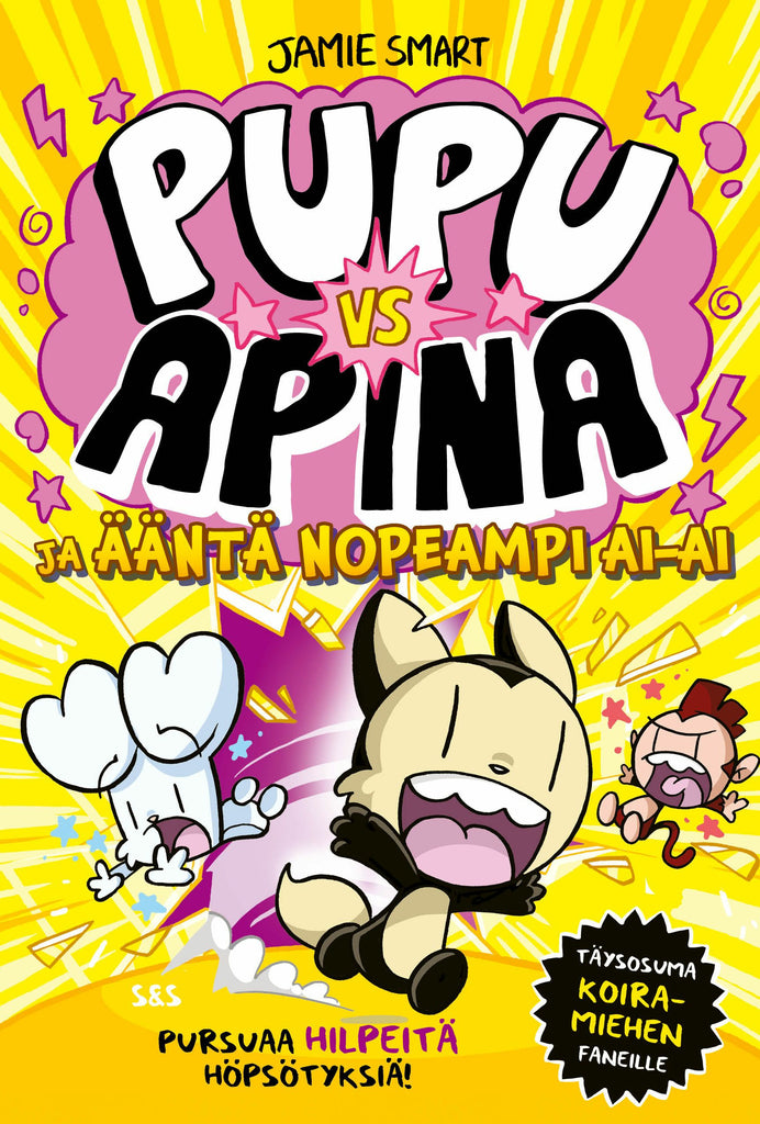 Pupu vs Apina. Osa 4 - Ääntä nopeampi ai-ai - Jamie Smart ...
