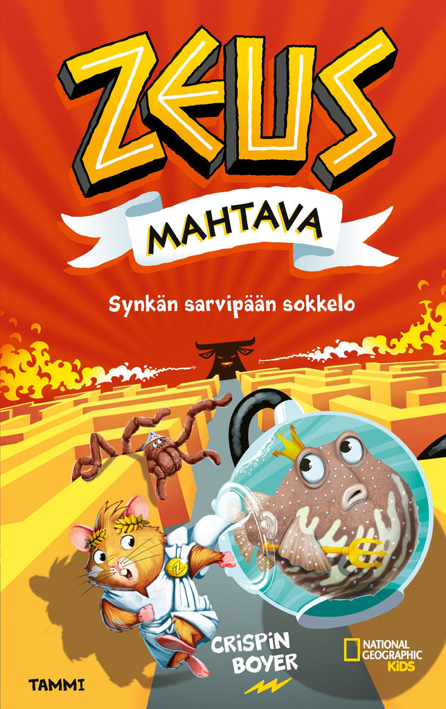 Zeus Mahtava 2. Synkän sarvipään sokkelo - Crispin Boyer (+1) - E-kirja ...