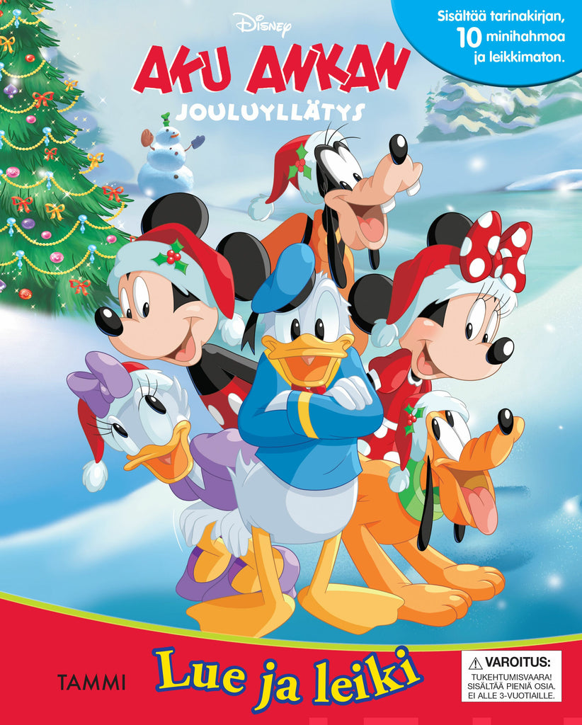 Disney. Aku Ankan jouluyllätys. Lue ja leiki - N/A (+1) - Pahvisivuinen ...