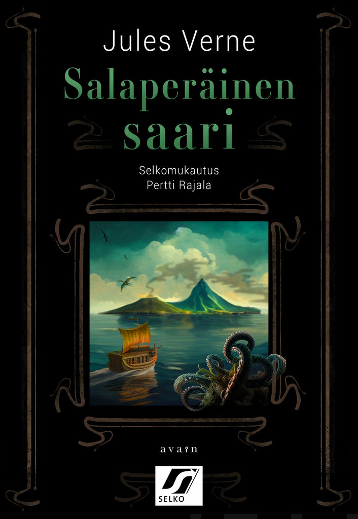 Salaperäinen saari - Jules Verne - Pehmeäkantinen | Suomalainen.com