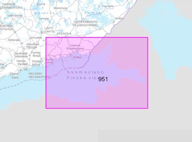 Yleiskartta 951 Itäinen Suomenlahti 1:250 000 - Kartta | Suomalainen.com