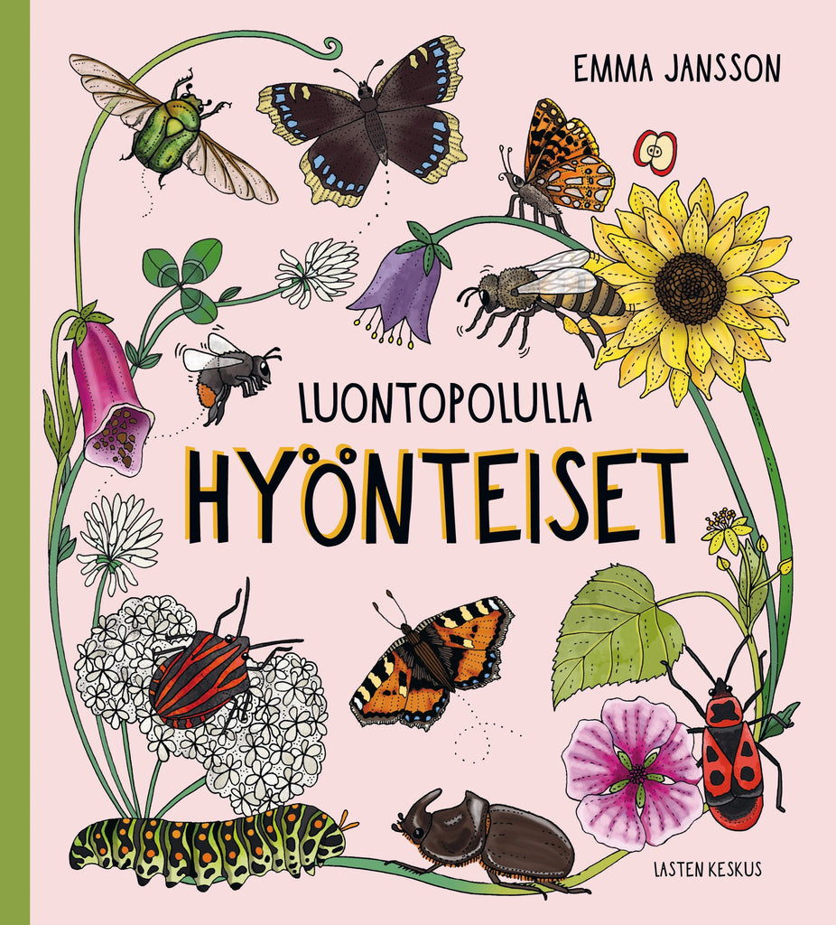 Luontopolulla - Hyönteiset - Emma Jansson - Kovakantinen | Suomalainen.com