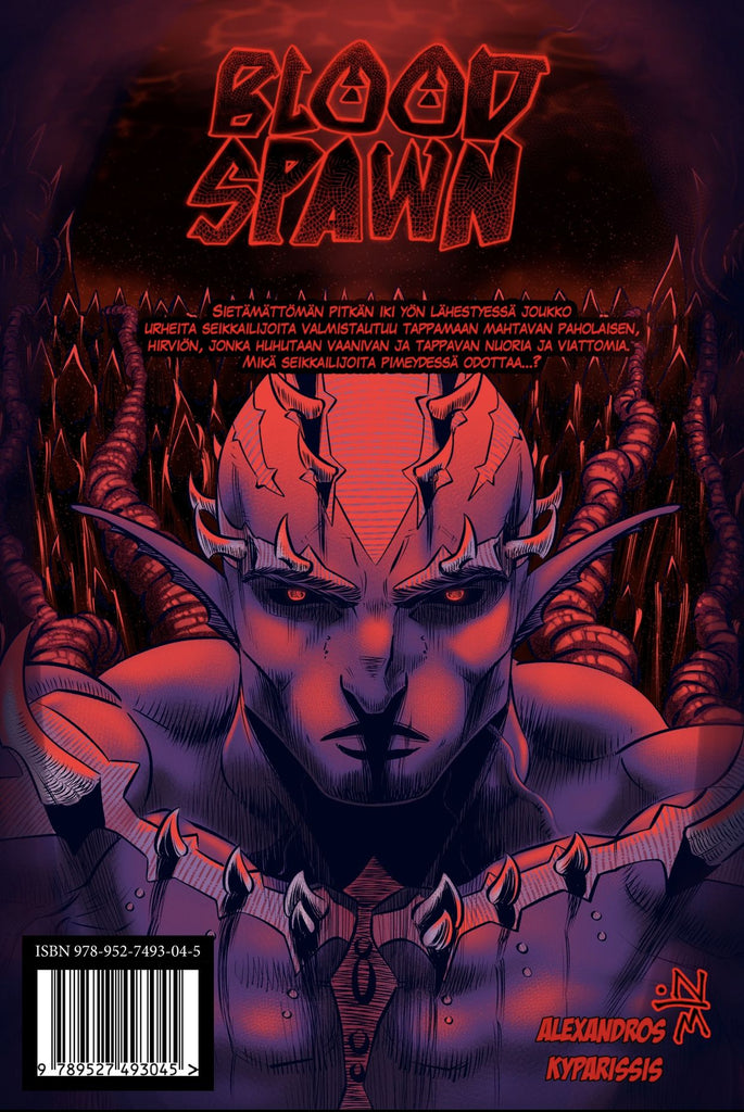 Blood Spawn 1 - Alexandros Kyparissis - Pehmeäkantinen | Suomalainen.com