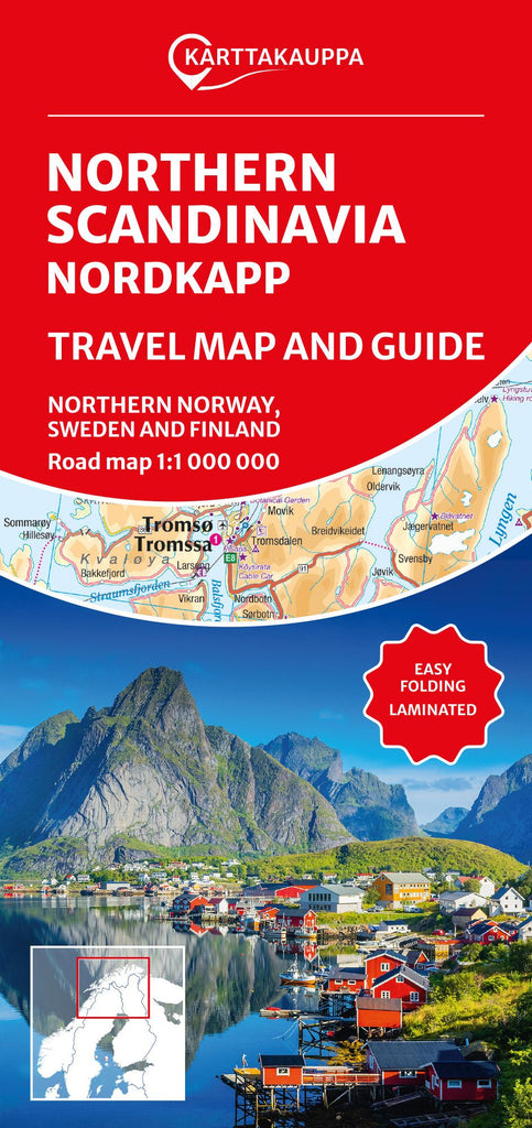 Pohjoiskalotti Matkailukartta ja opas - Northern Scandinavia Nordkapp ...
